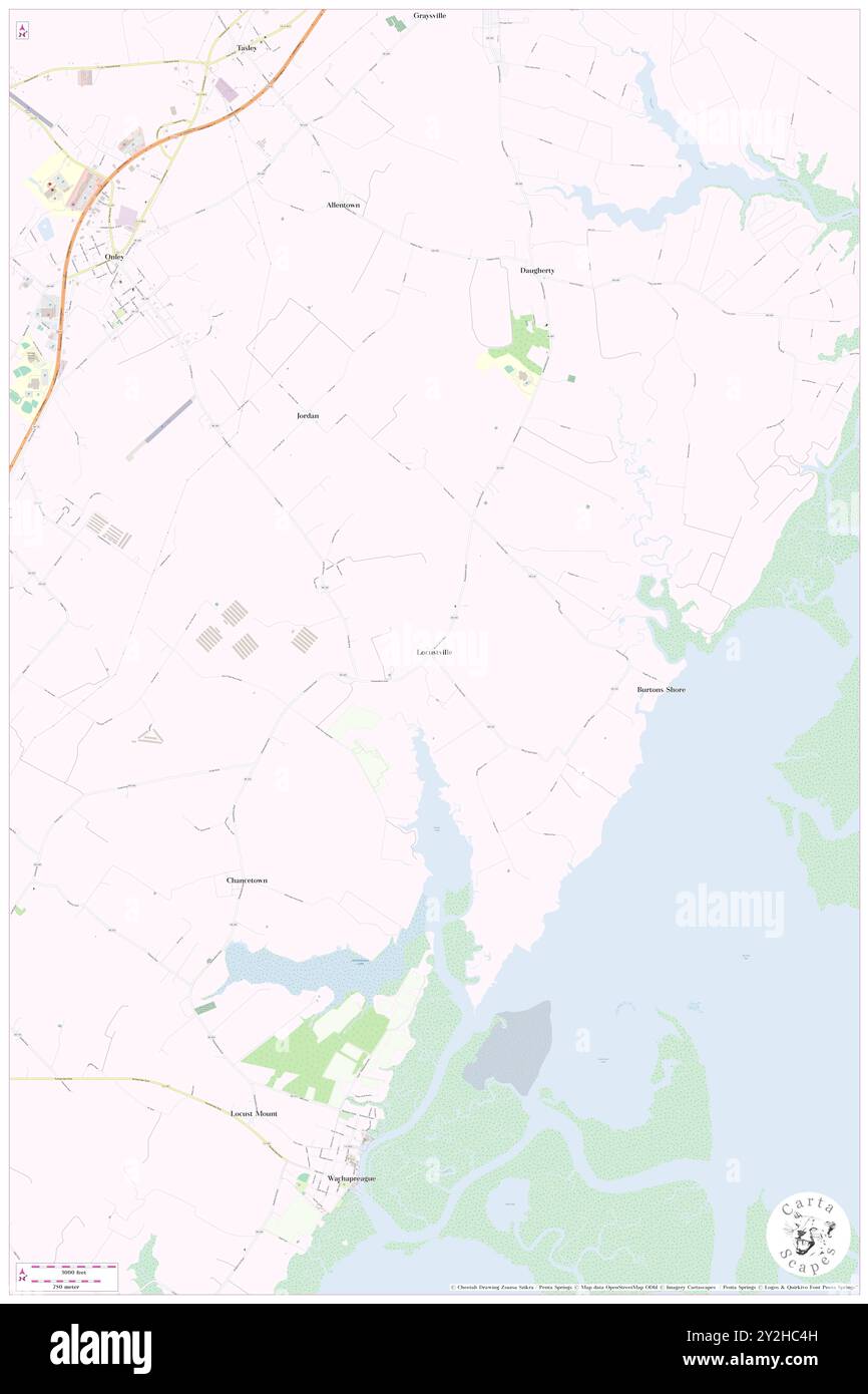 Locustville, Accomack County, US, United States, Virginia, N 37 39' 13 ...