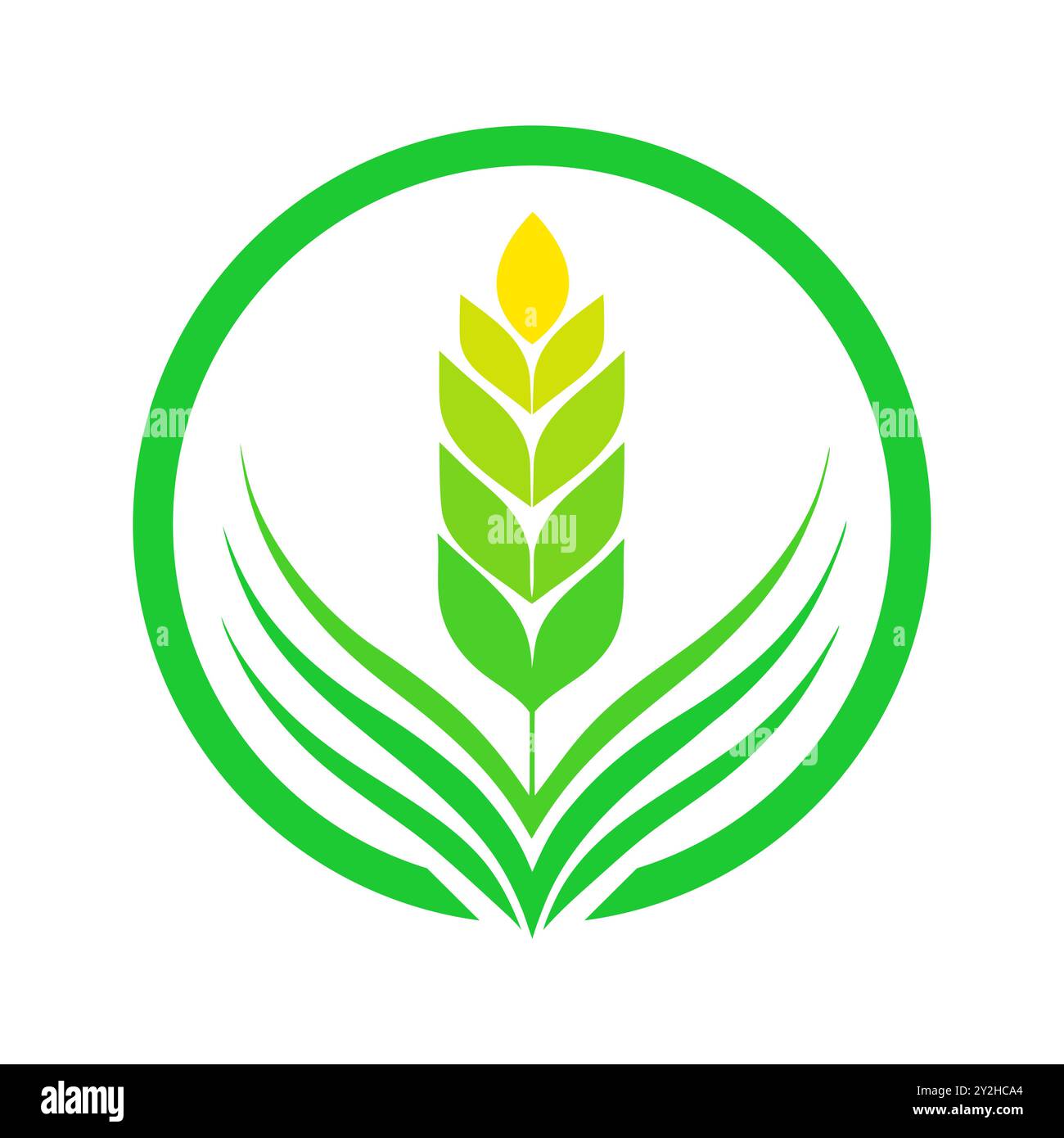 Agronomy logo icon. Agriculture logo design. Agronomy logo with plants ...