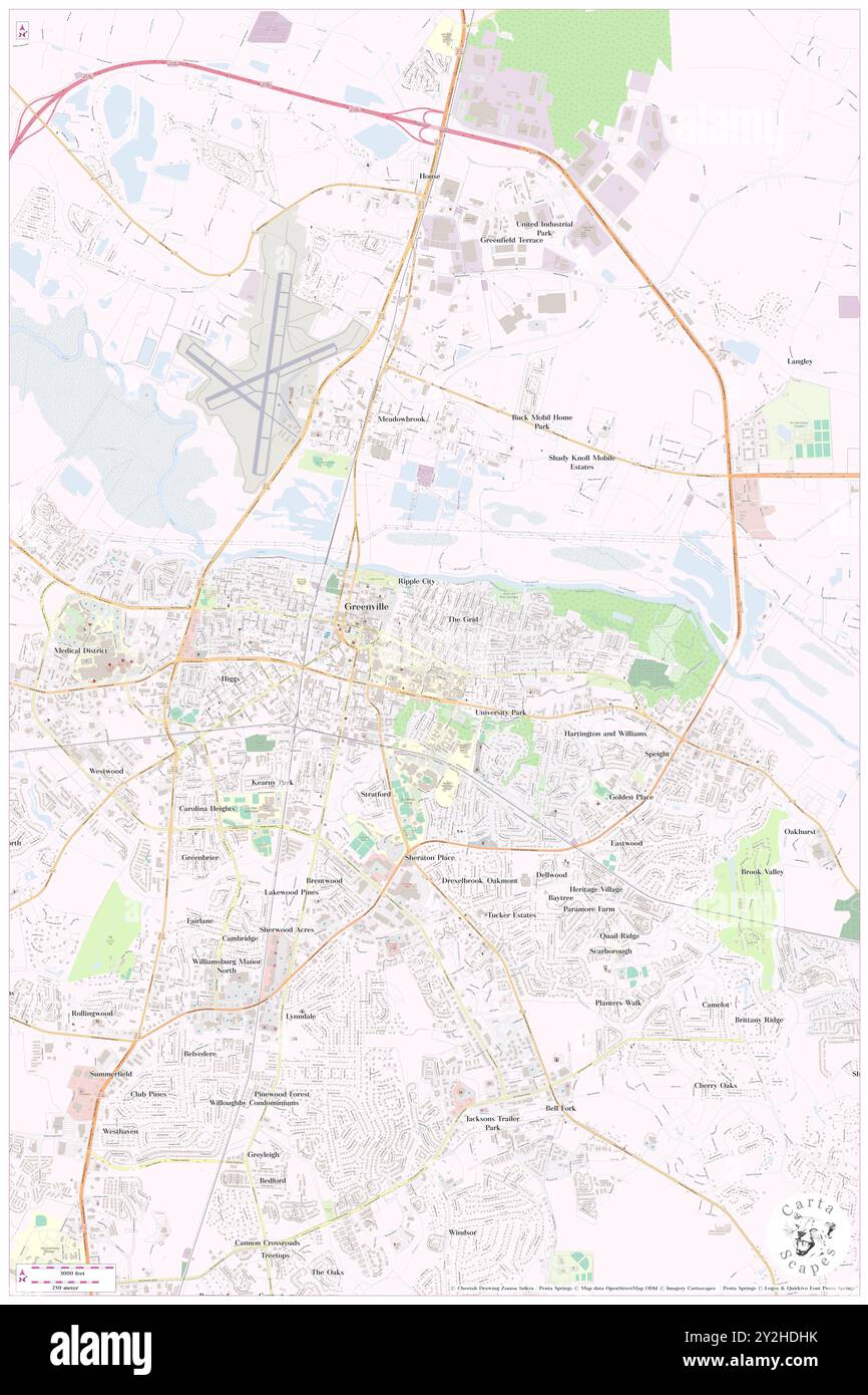 College View, Pitt County, US, United States, North Carolina, N 35 36 ...