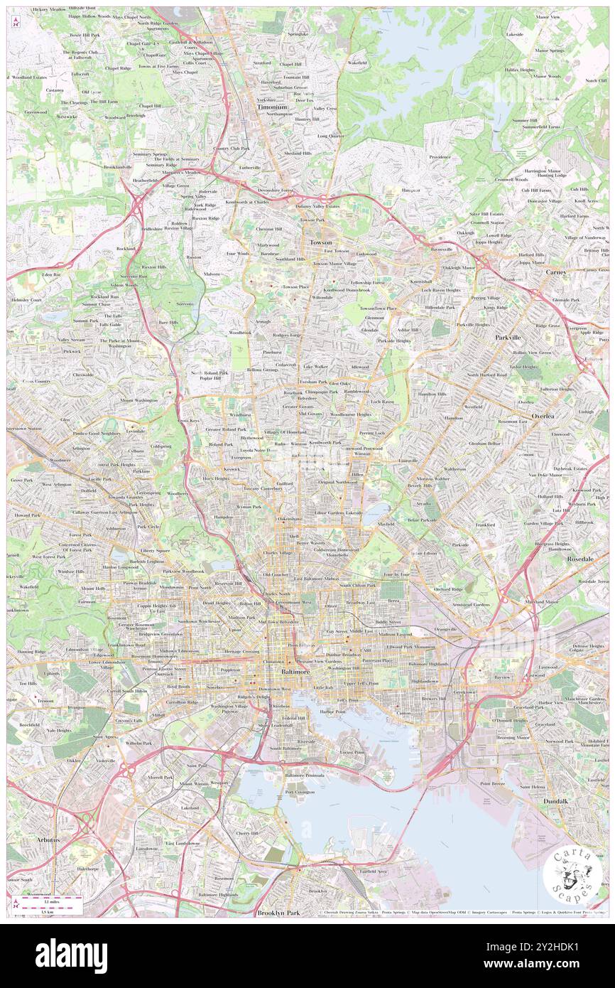 Wrenlane, City of Baltimore, US, United States, Maryland, N 39 20' 42 ...