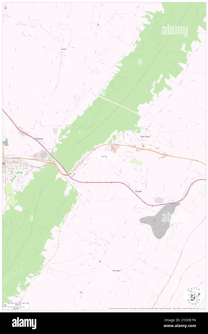 Hartley, Bedford County, US, United States, Pennsylvania, N 40 1' 17 ...