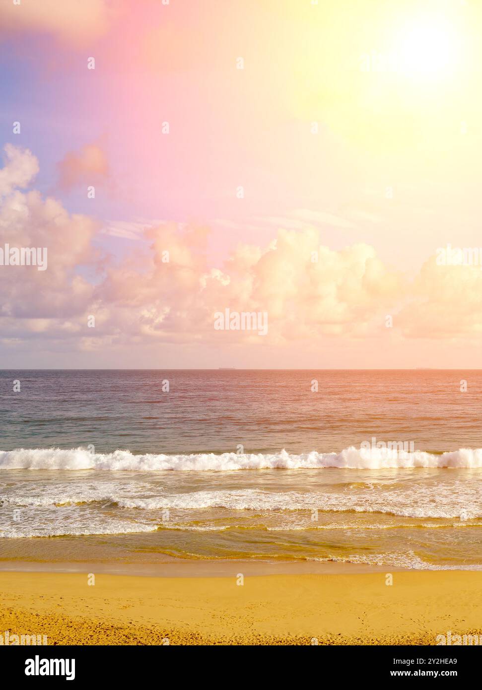 Sunset reflection over calm ocean hi-res stock photography and images ...