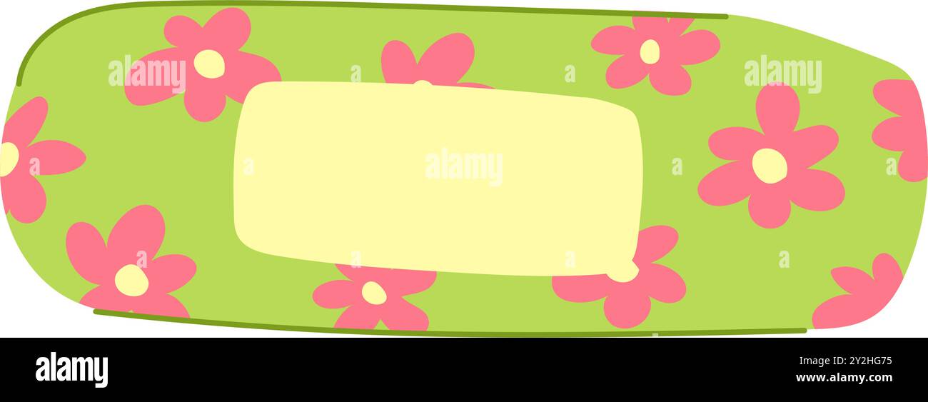 comfort kid plaster cartoon vector illustration Stock Vector Image ...