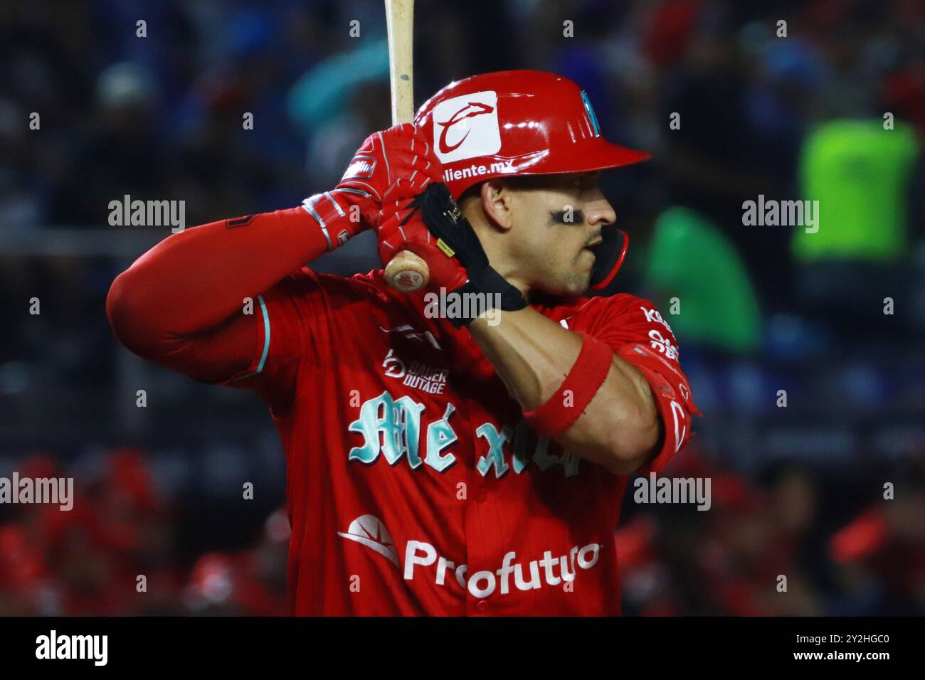 Monterrey, Mexico. 09th Sep, 2024. Franklin Barreto #43 of Diablos ...