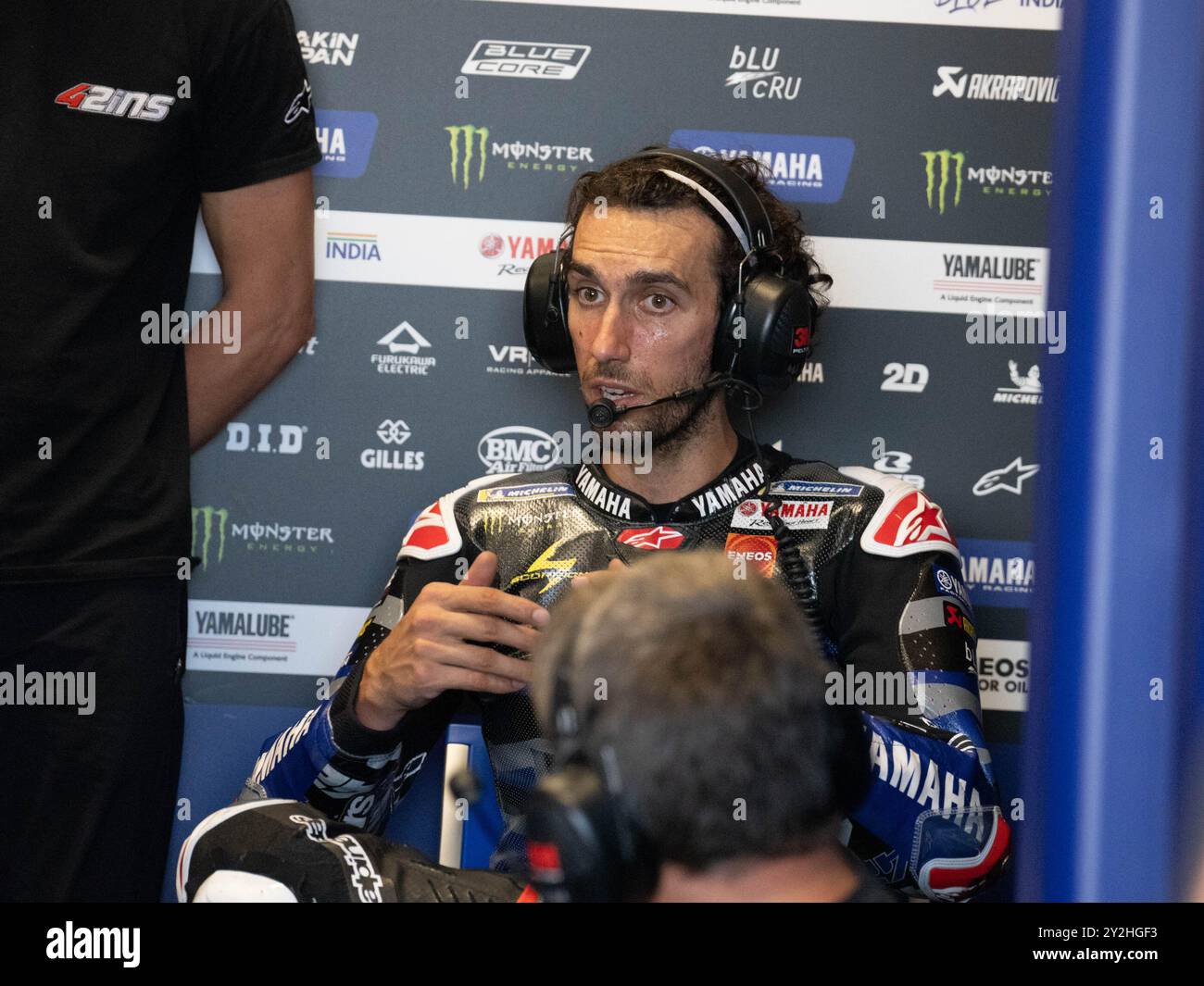 42 Alex Rins (Spa-Monster Energy Yamaha MotoGP) during the MotoGp Test ...