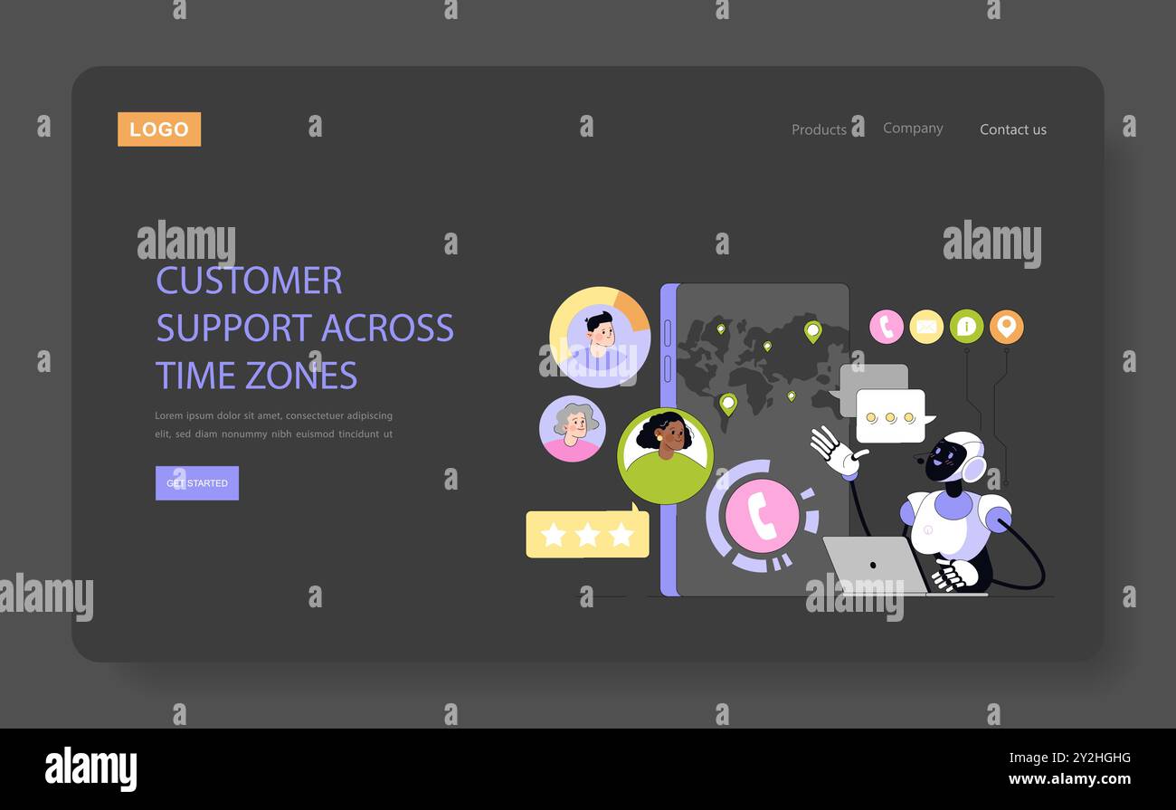 Global Market Expansion concept. Illustration showcasing multinational ...
