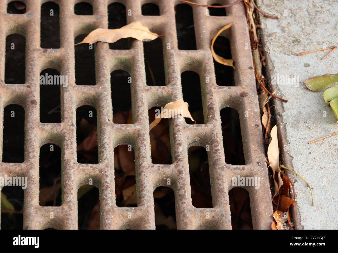 up close metal grate on ground Stock Photo - Alamy