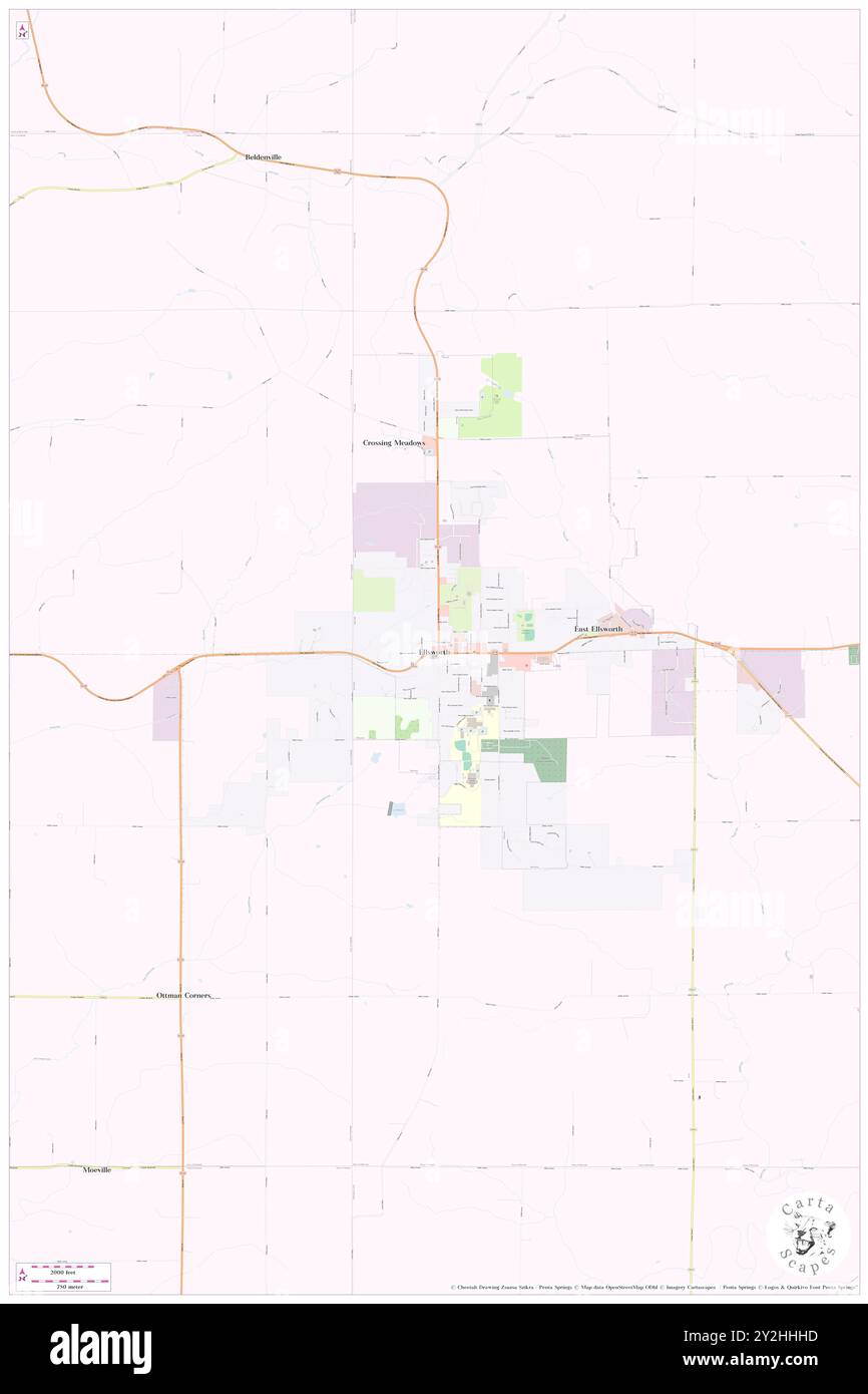 Ellsworth, Pierce County, US, United States, Wisconsin, N 44 43' 55 ...