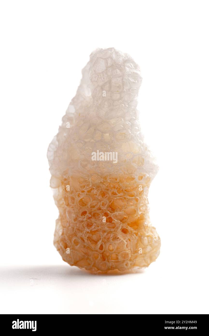 Crunchy Freeze Dried Cola Bottle Gummies Isolated on a White Background ...