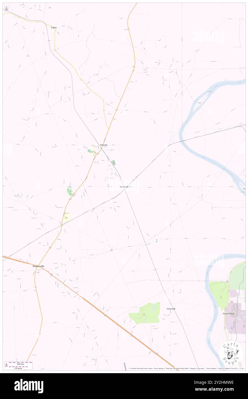 Arkwright, Shelby County, US, United States, Alabama, N 33 22' 17'', S ...