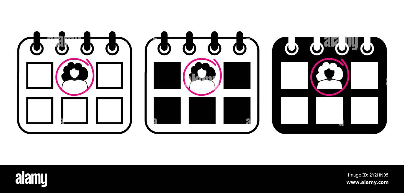 A calendar with one date marked for an important event, visually ...