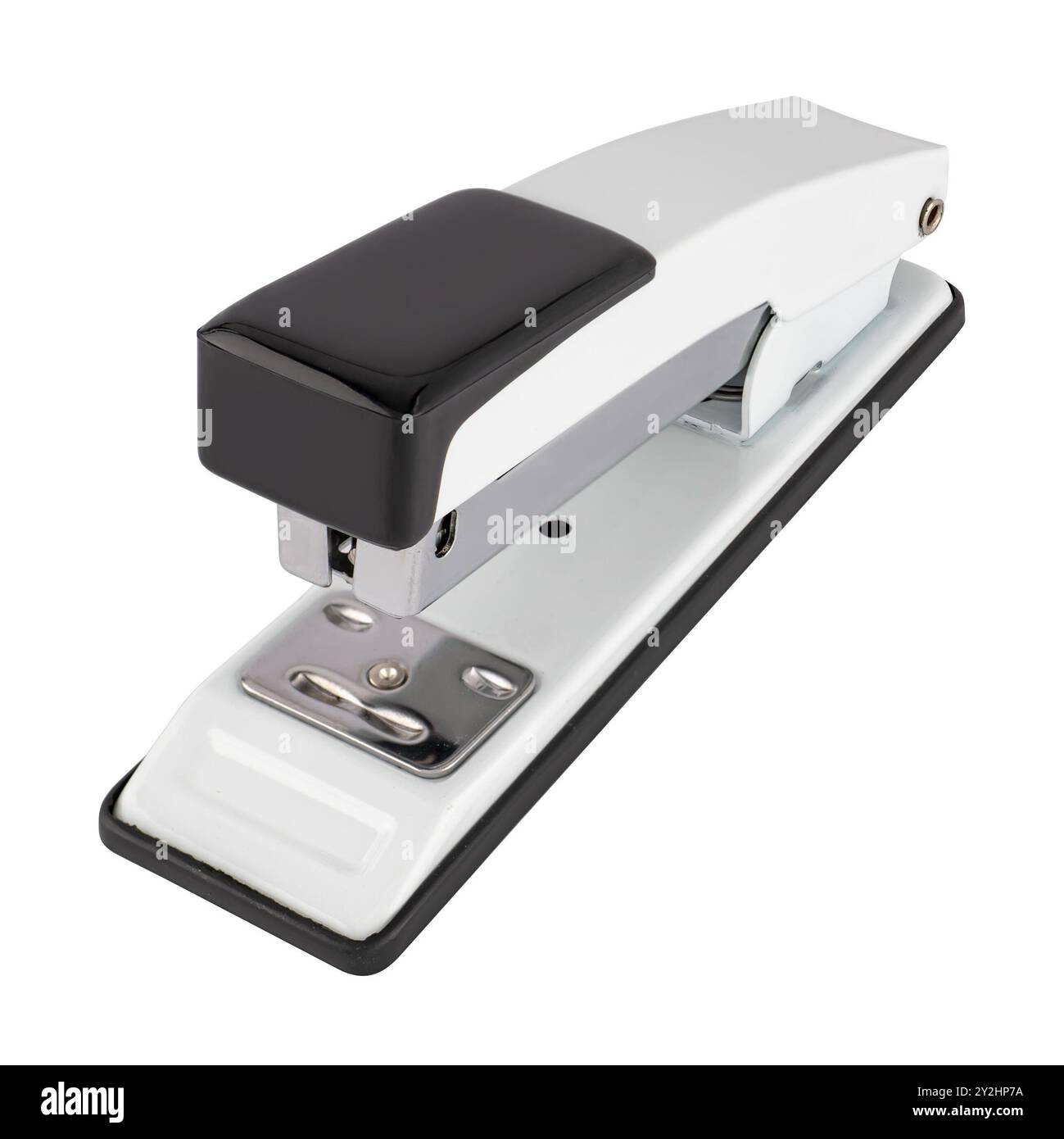 Stationery stapler, on white background in insulation Stock Photo - Alamy
