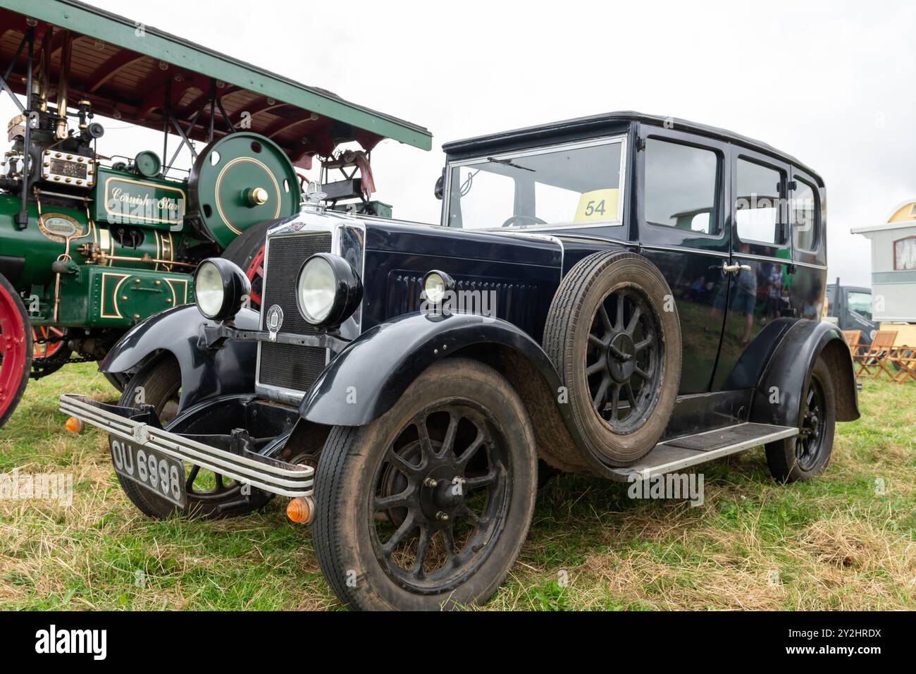 Low Ham.Somerset.United Kingdom.July 20th 2024.A Morris Cowley from ...