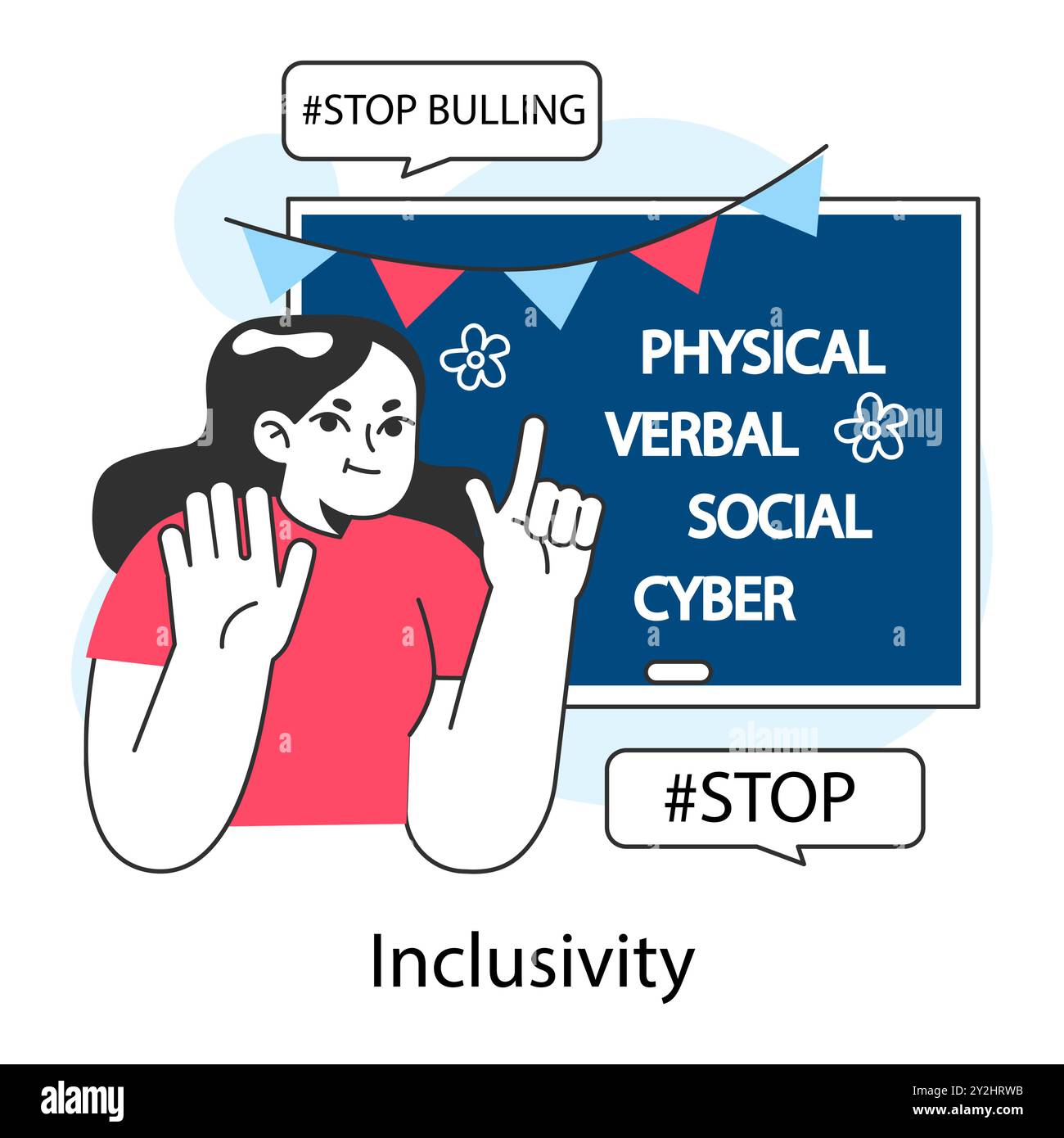 School bullying. Students' mental health awareness in school. Children ...