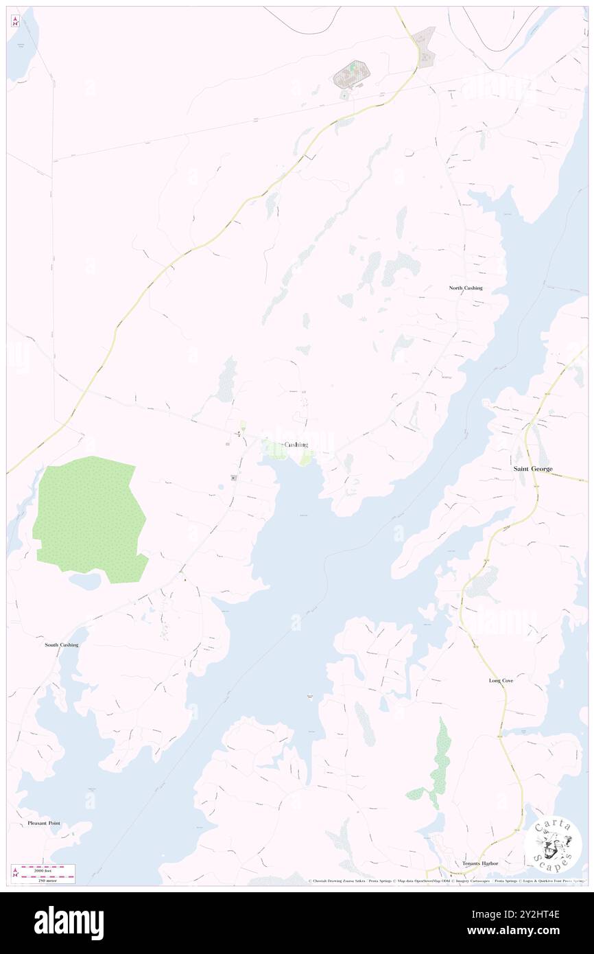 Cushing map Cut Out Stock Images & Pictures - Alamy