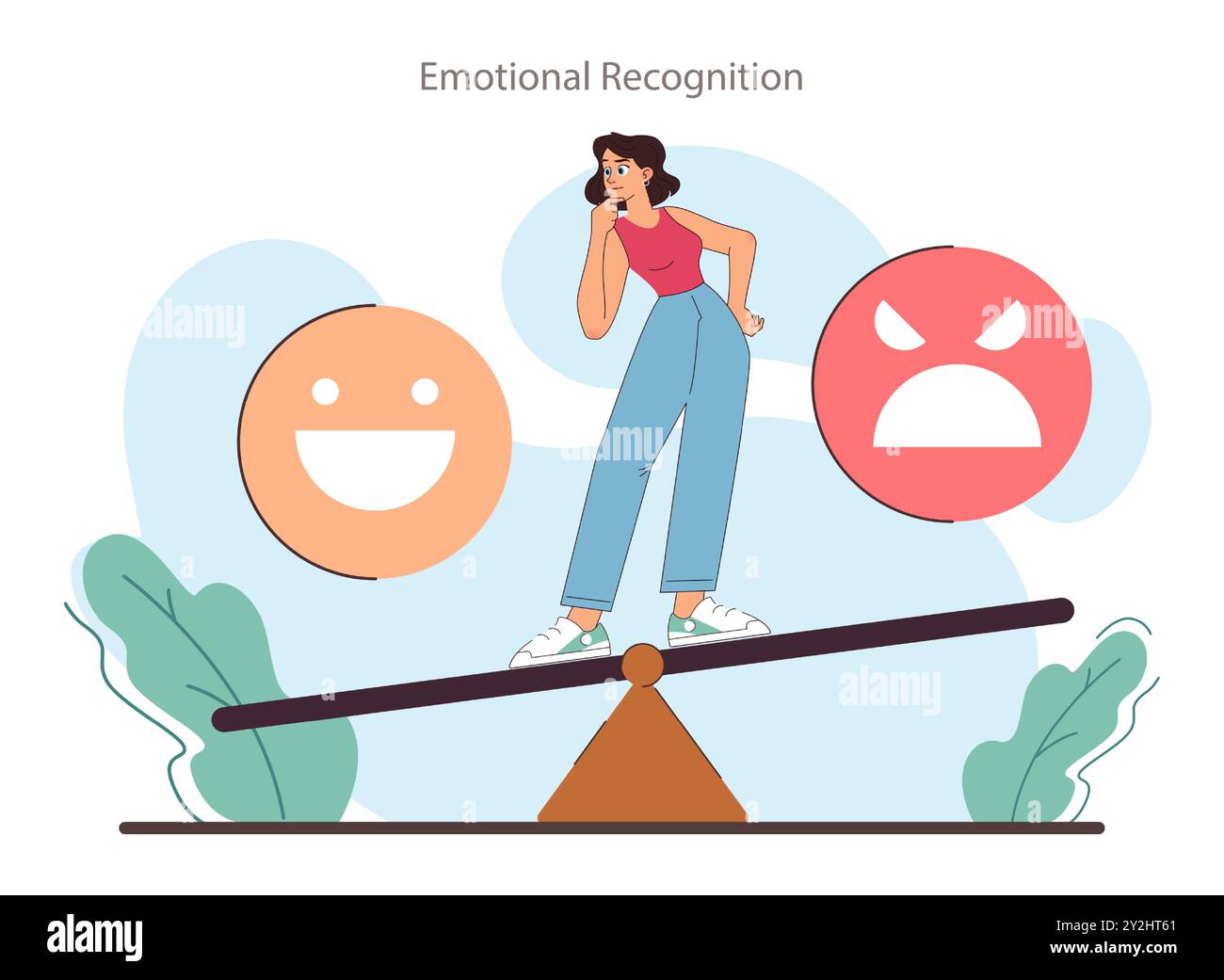 Empathy skill development. Person with deep understanding of emotions ...