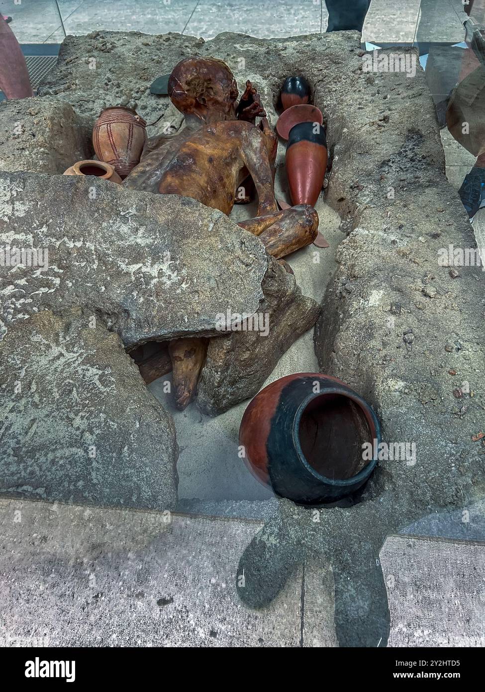 London, England, Detail, unusual Objects, on display inside, Egyptian ...