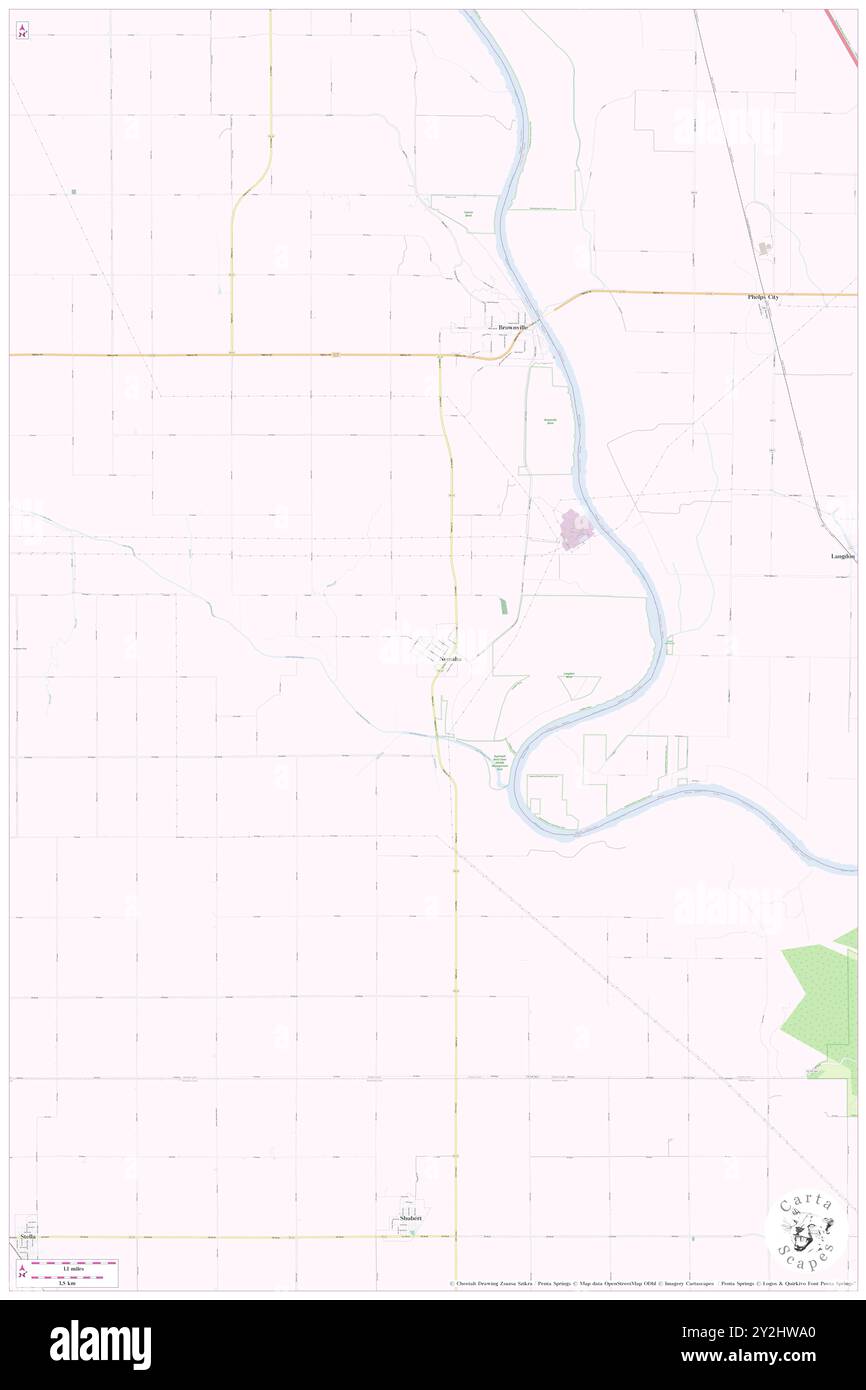 Nemaha map Cut Out Stock Images & Pictures - Alamy