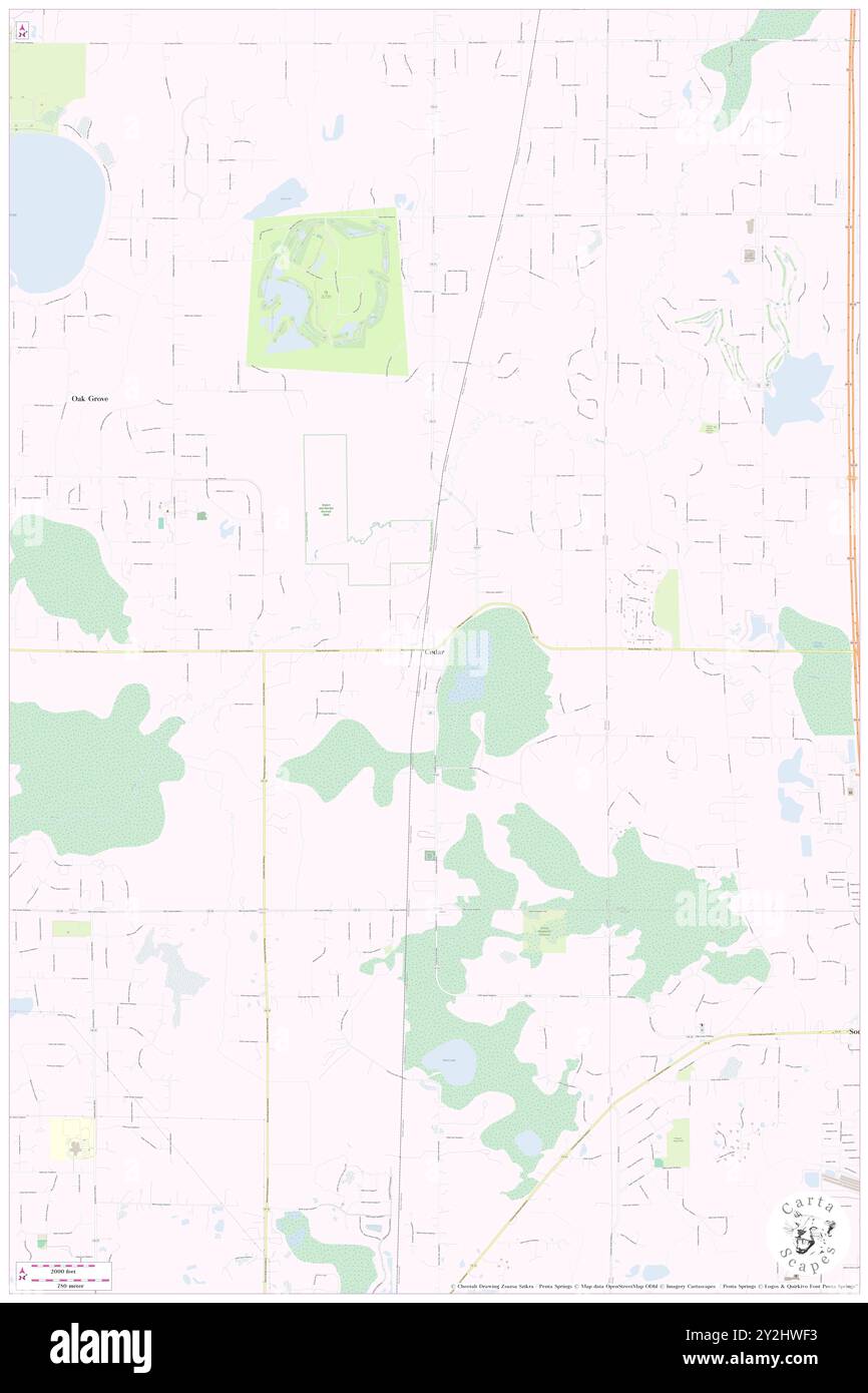 Anoka county map Cut Out Stock Images & Pictures - Alamy