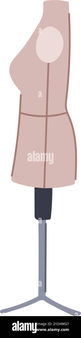 stitching mannequin tailor cartoon vector illustration Stock Vector Image & Art - Alamy