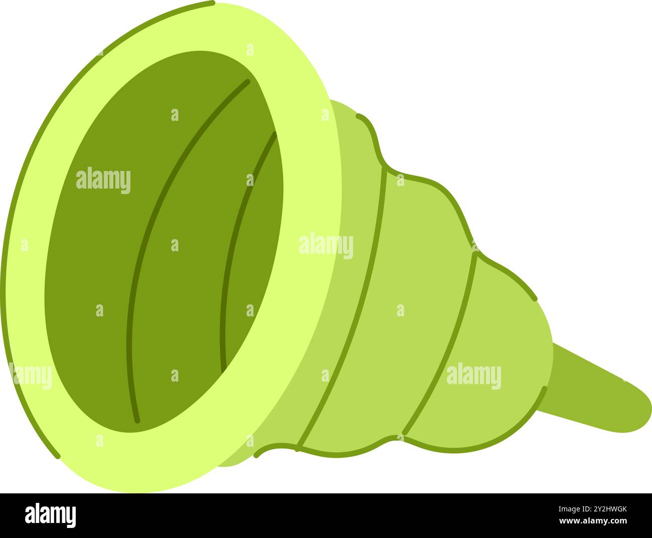 reusable menstrual cup cartoon vector illustration Stock Vector Image ...