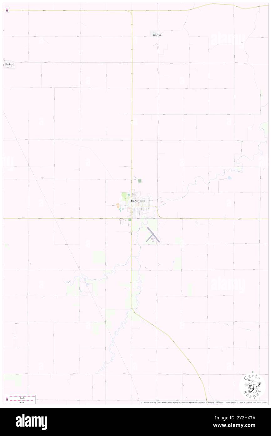 Hartington nebraska map Cut Out Stock Images & Pictures - Alamy