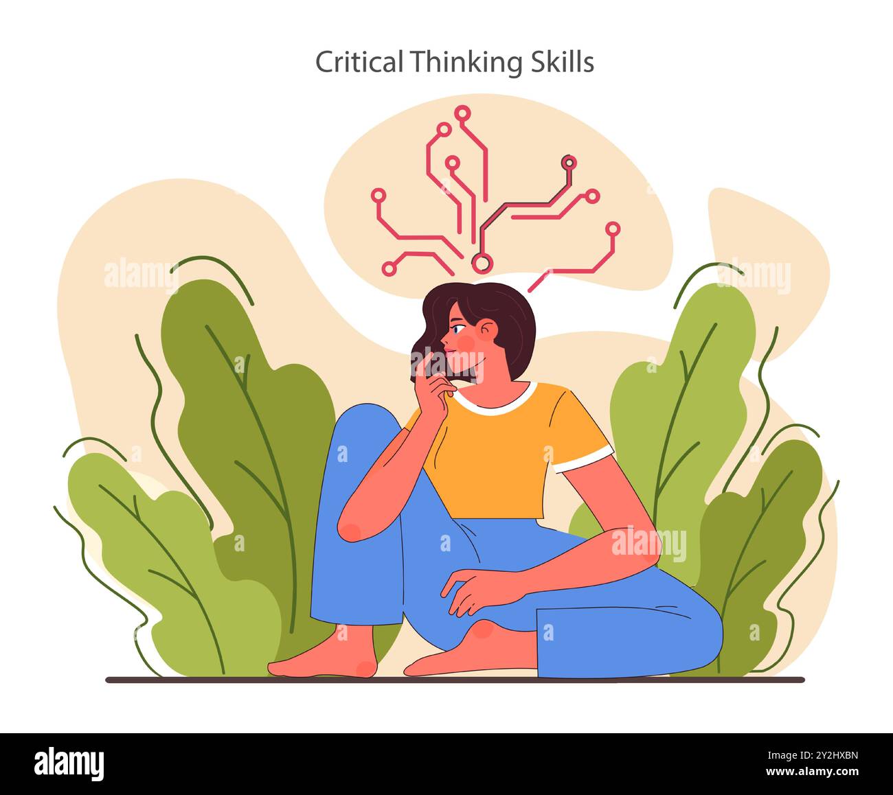 Critical thinking skill. Strategic decision-making, brainstorming and ...