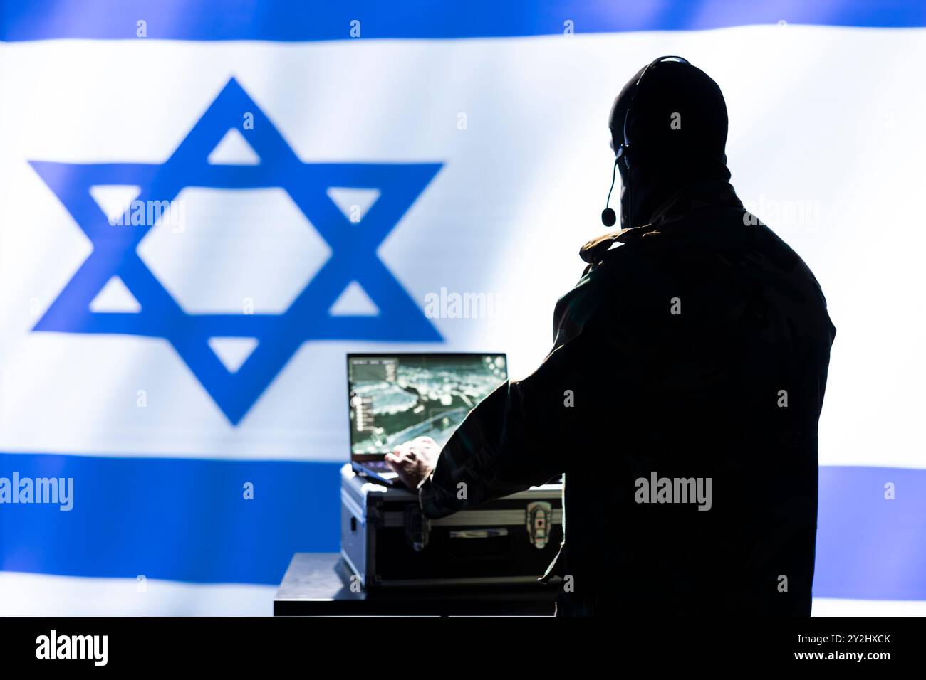 Iranian conscript in command room uses military tech to identify ...