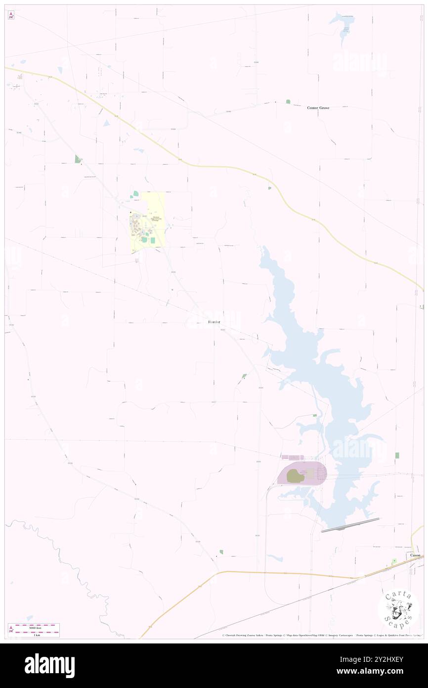 Titus county map hi-res stock photography and images - Alamy