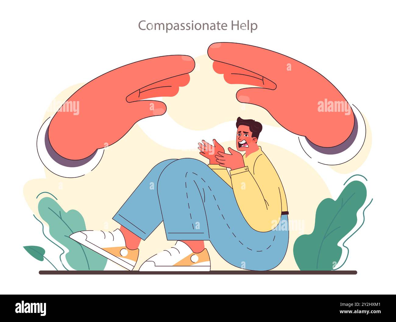 Empathy skill development. Person with deep understanding of emotions ...