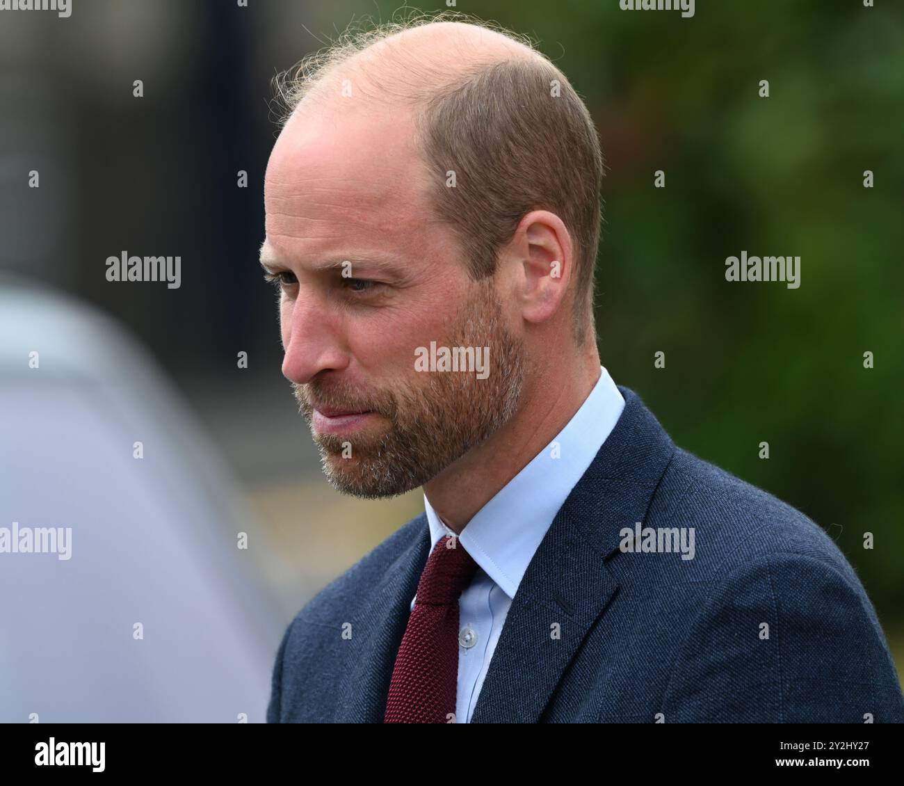 Llanelli, Wales UK 10th Sep 2024 HRH Prince William, Prince of Wales ...
