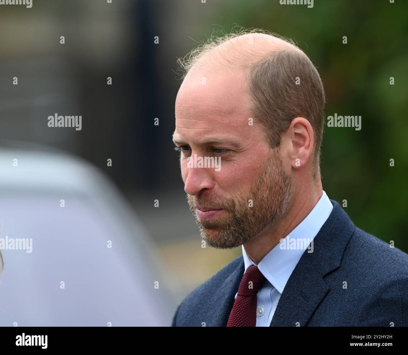 Llanelli, Wales UK 10th Sep 2024 HRH Prince William, Prince of Wales ...