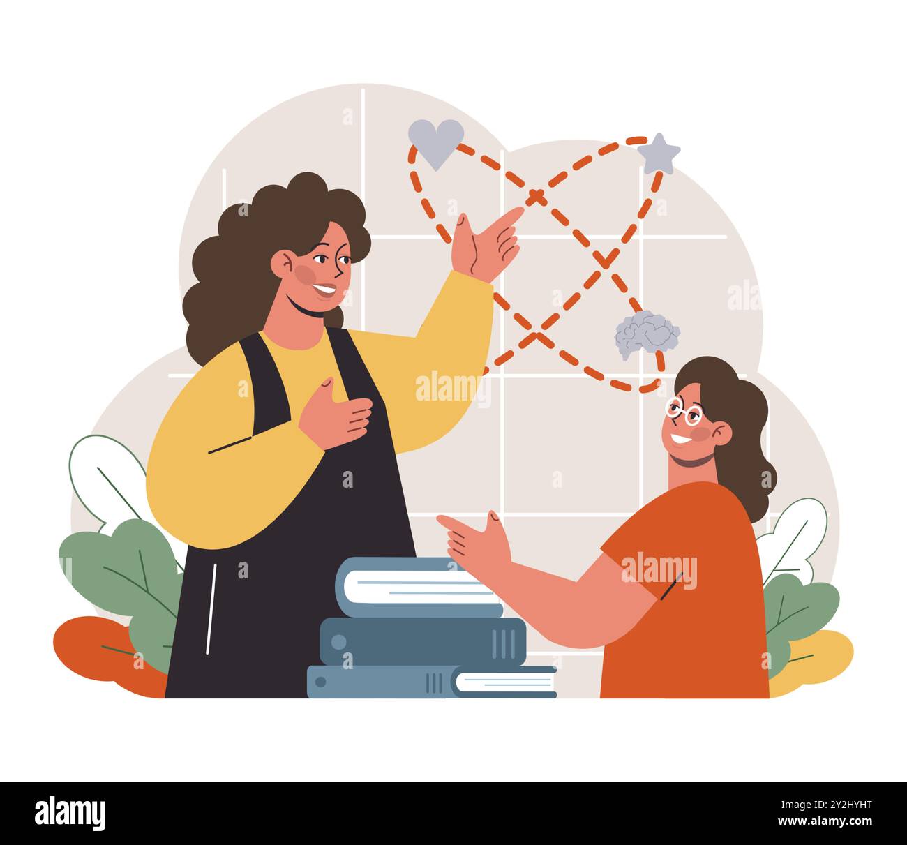 Emotional intelligence. Emotion balance and control skill. EQ ...