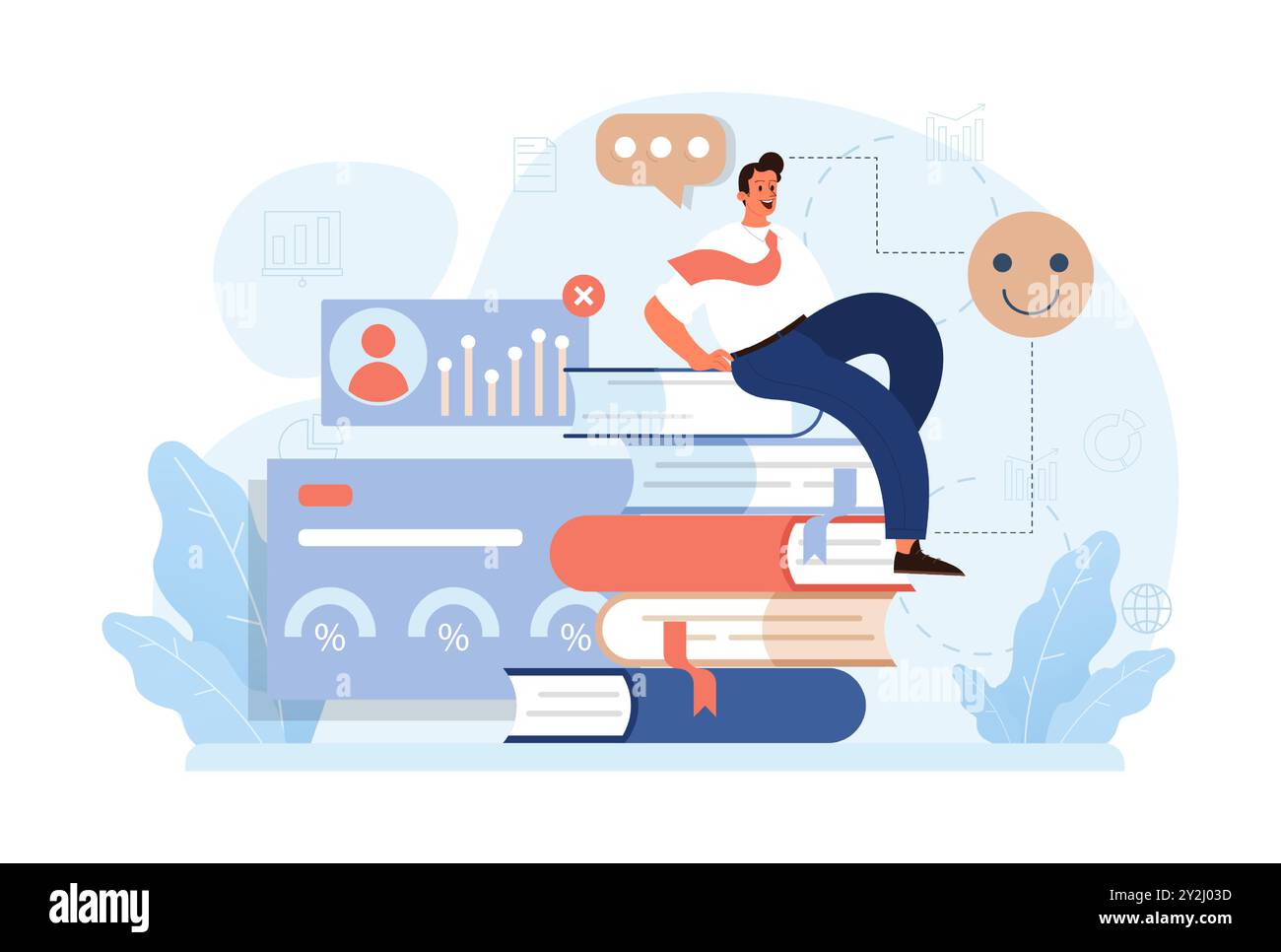 Emotional intelligence. Emotion balance and control skill. EQ ...