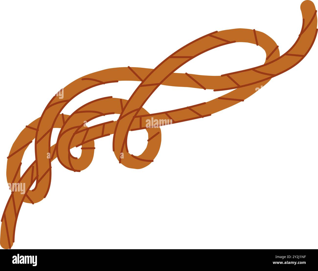hitch rope knot cartoon vector illustration Stock Vector Image & Art ...