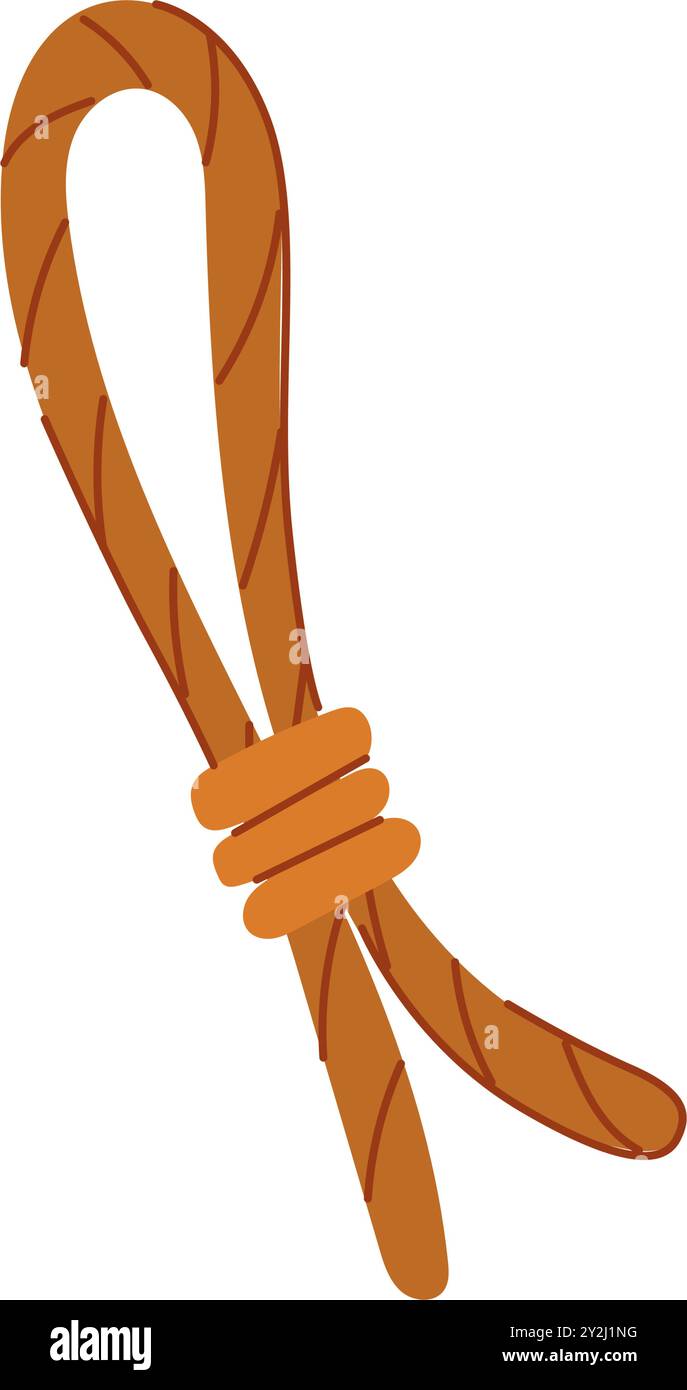 splice rope knot cartoon vector illustration Stock Vector Image & Art ...