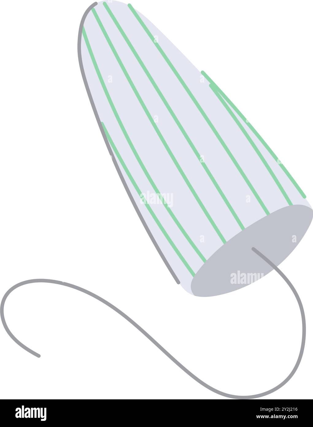 absorbency tampon cartoon vector illustration Stock Vector Image & Art ...