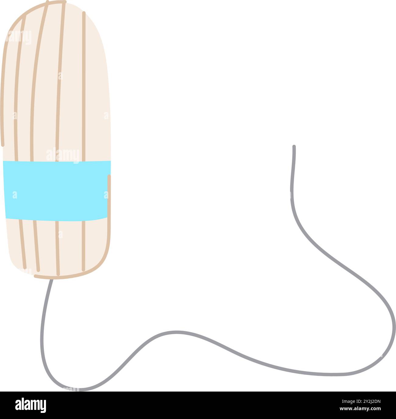 period tampon cartoon vector illustration Stock Vector Image & Art - Alamy