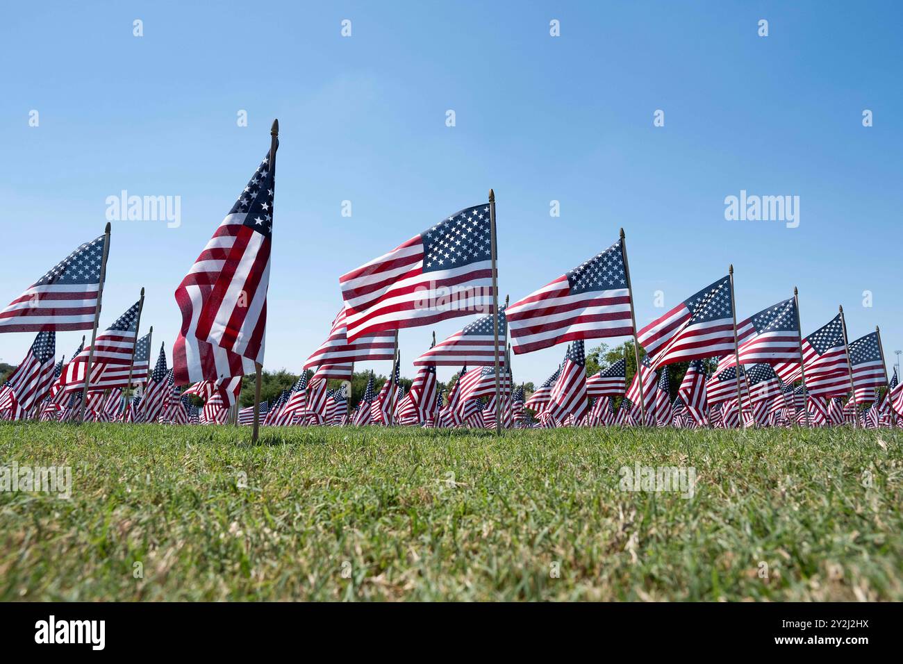 Texas Fallen Project, INC. 10th Sep, 2024. 9/11 Tribute 4,000 American ...