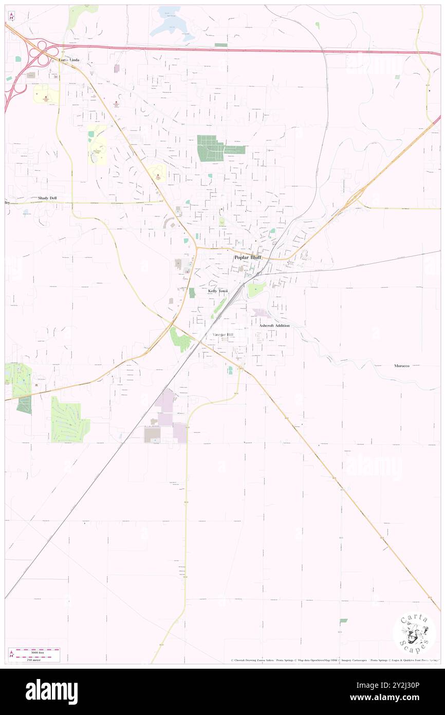 Vinegar Hill, Butler County, US, United States, Missouri, N 36 44' 33 ...