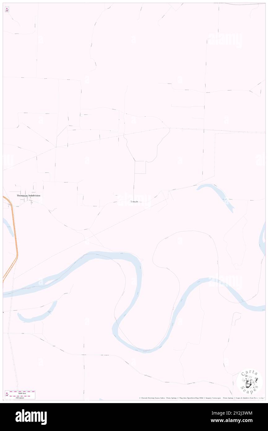 Temple, Little River County, US, United States, Arkansas, N 33 34' 56 ...
