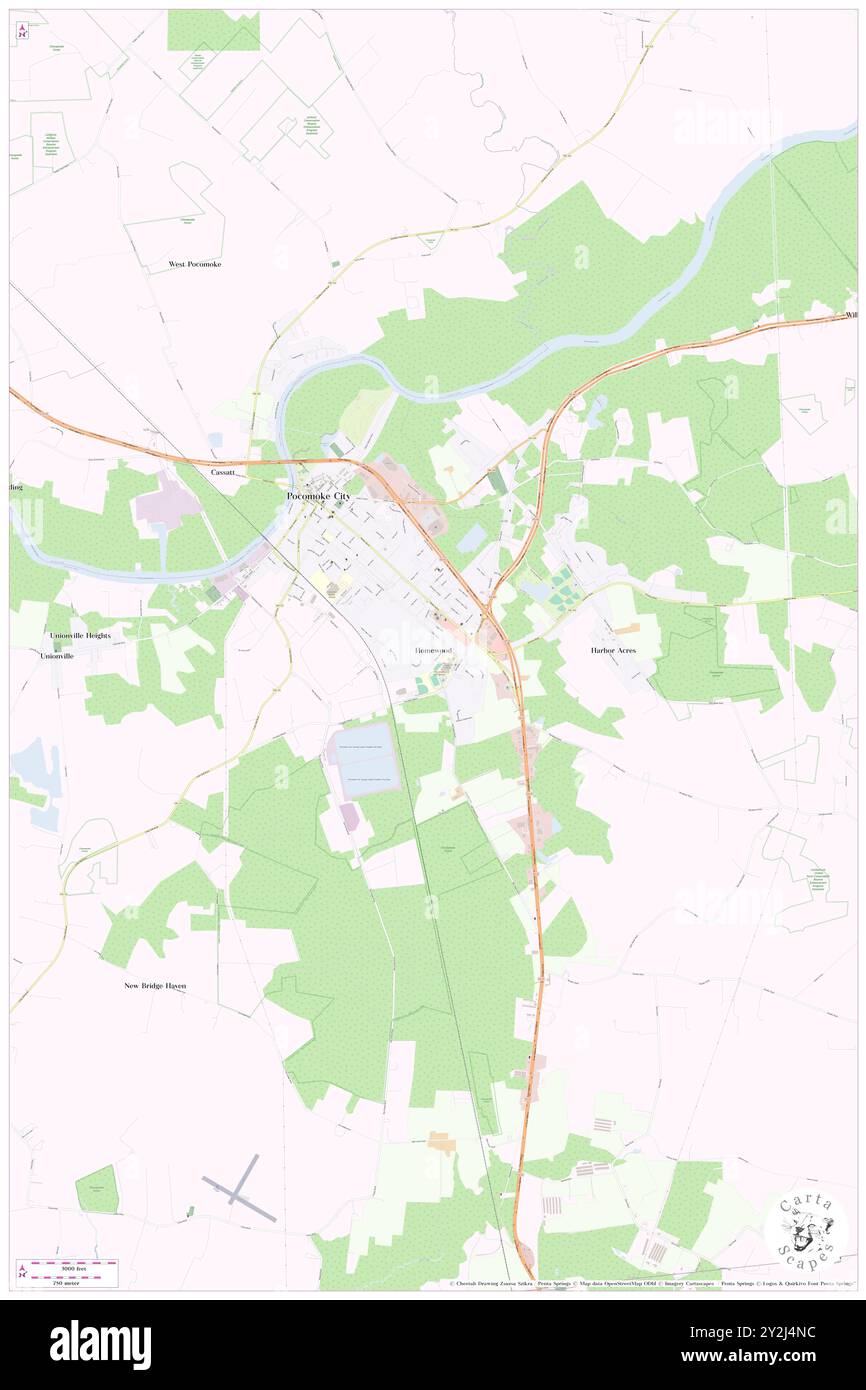 Homewood, Worcester County, US, United States, Maryland, N 38 3' 40 ...