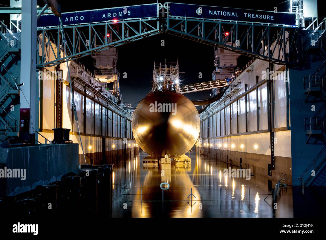 Point Loma, California, USA. 4th Sep, 2024. The submarine USS Scranton ...