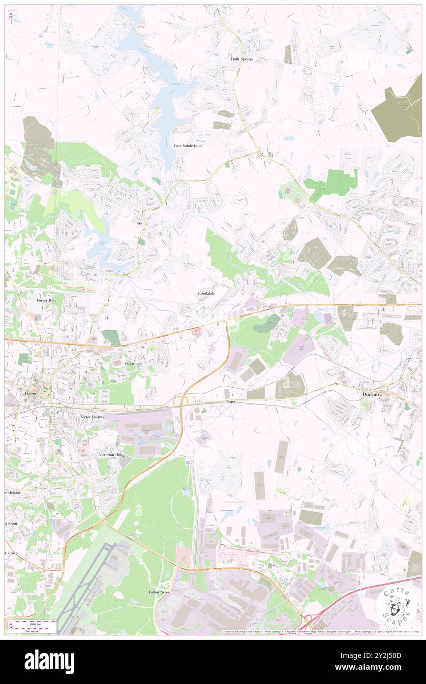 Wade hampton county map hi-res stock photography and images - Alamy