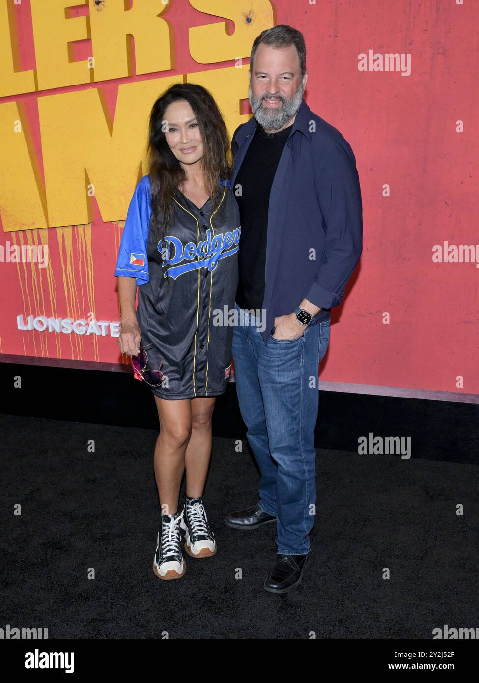Los Angeles, California, USA. 09th Sep, 2024. Tia Carrere and Paul ...