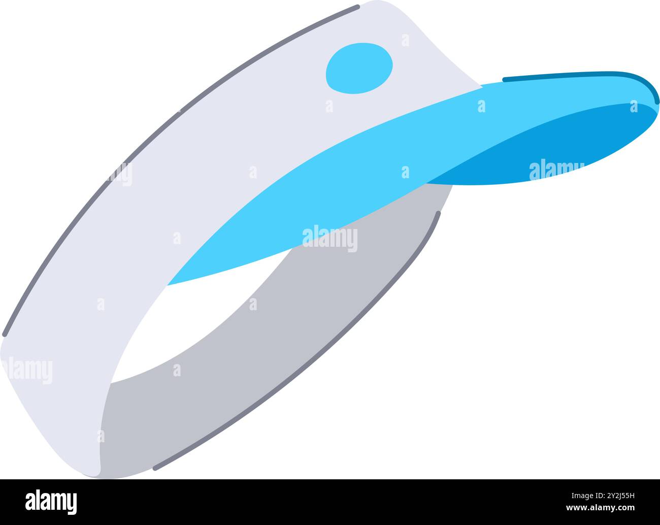 sports visor cap cartoon vector illustration Stock Vector Image & Art ...