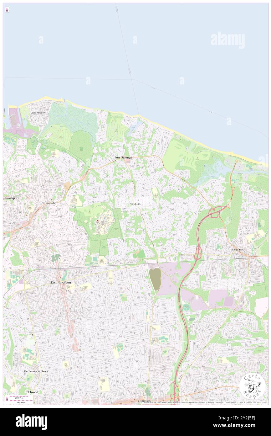 Middleville, Suffolk County, US, United States, New York, N 40 53' 57 ...