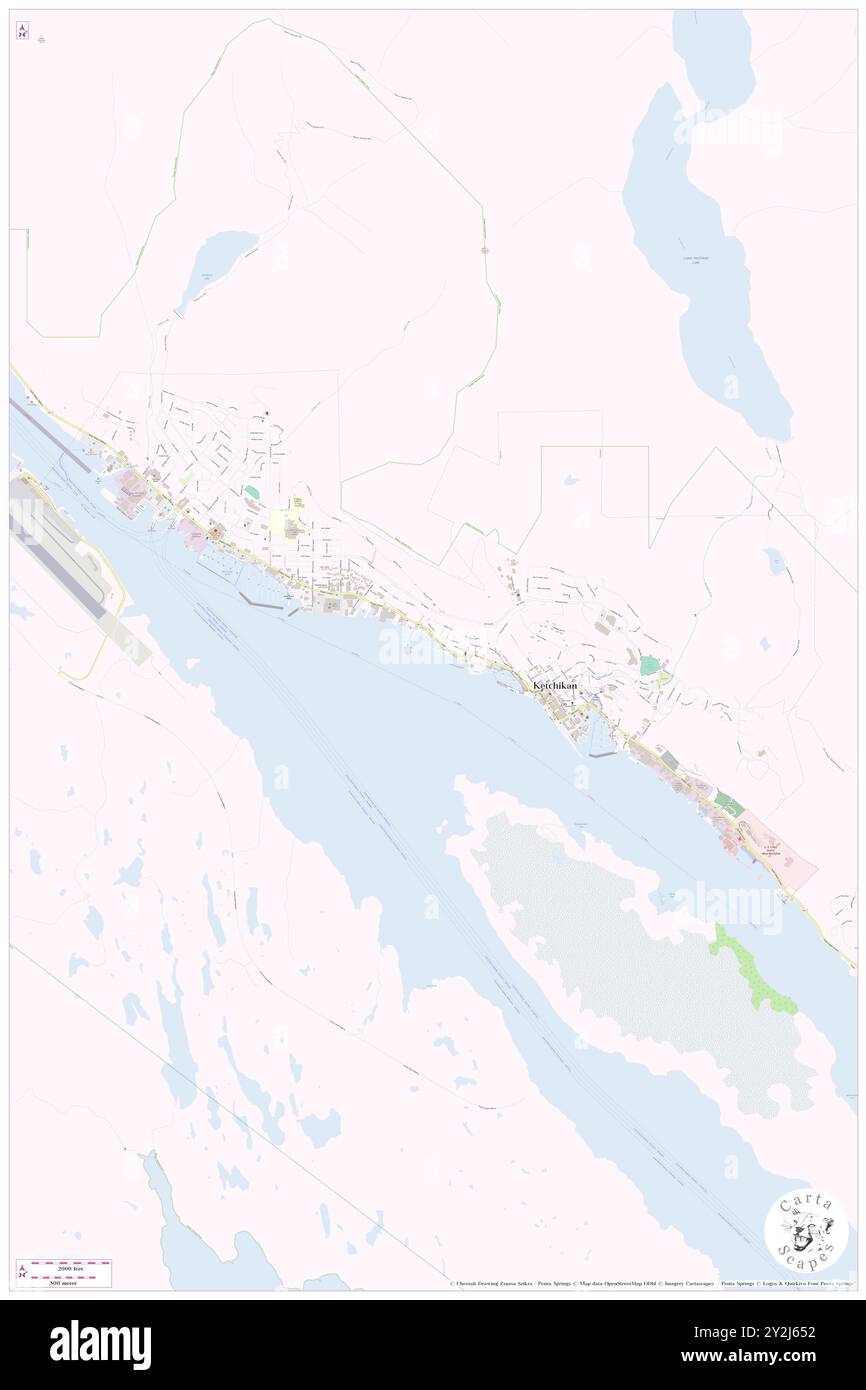 Ketchikan, Ketchikan Gateway Borough, US, United States, Alaska, N 55 ...