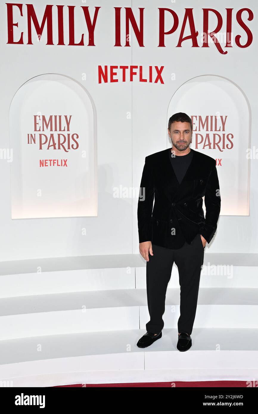 Rome, Italy. 10th Sep, 2024. Raoul Bova attends "Emily In Paris" fourth ...