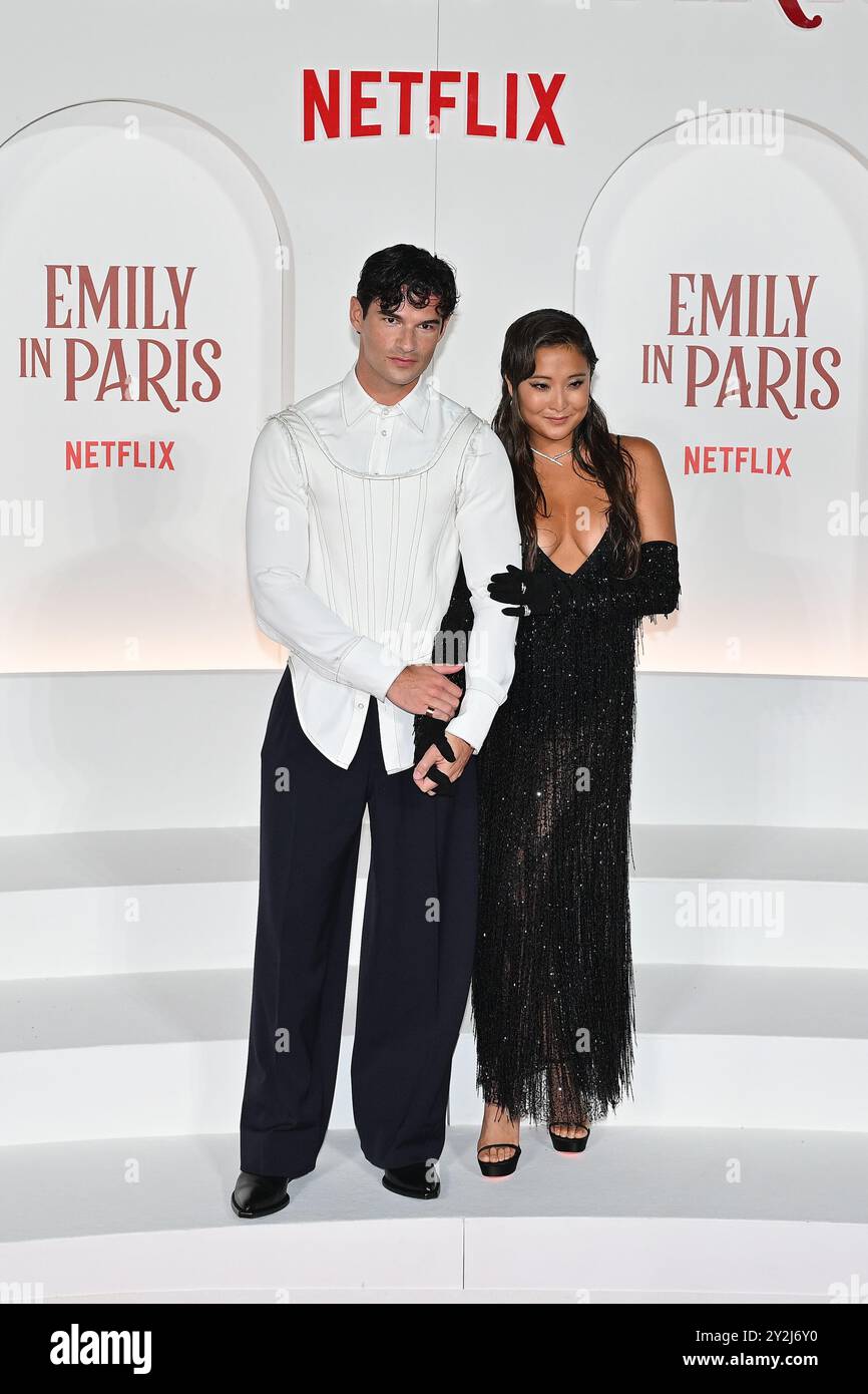 Rome, Italy. 10th Sep, 2024. Paul Forman and Ashley Park attends "Emily ...